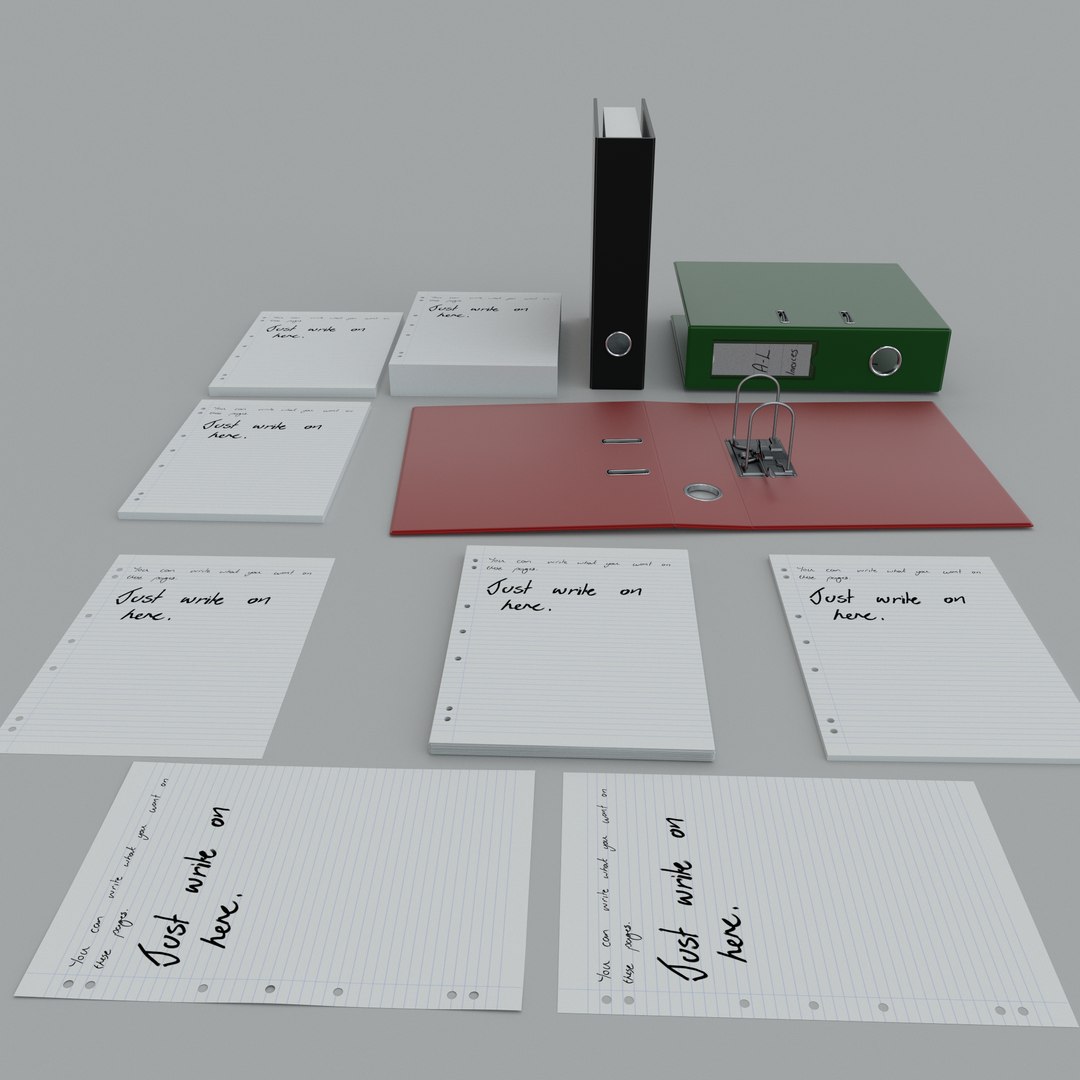 Maya Folders Paper A4 Binder