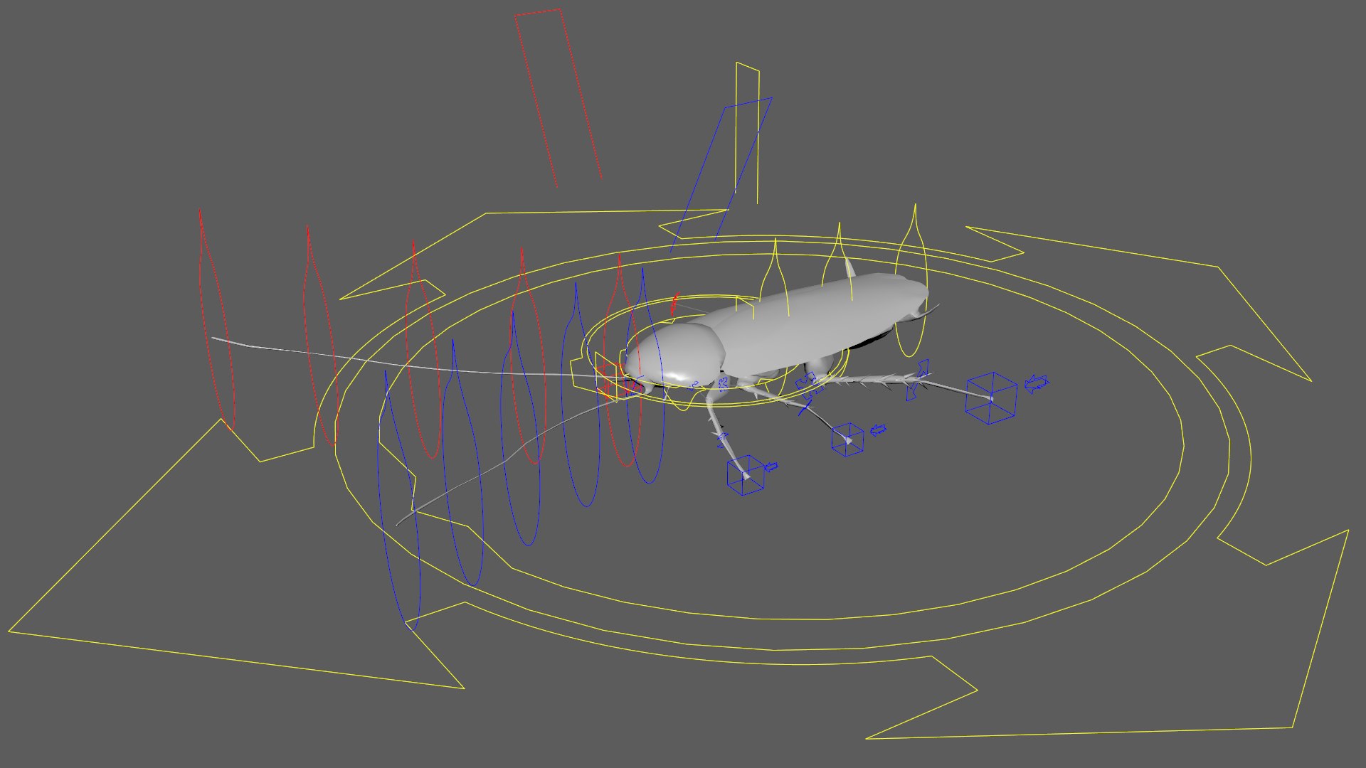 3D Rigged Cockroach Model - TurboSquid 2009925