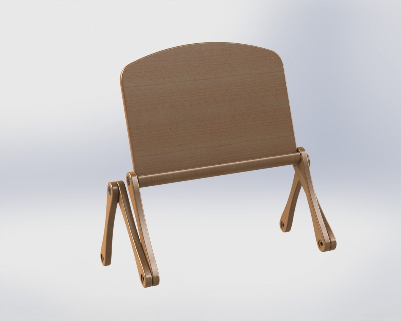 3d Model Solidworks Folding Portable Table