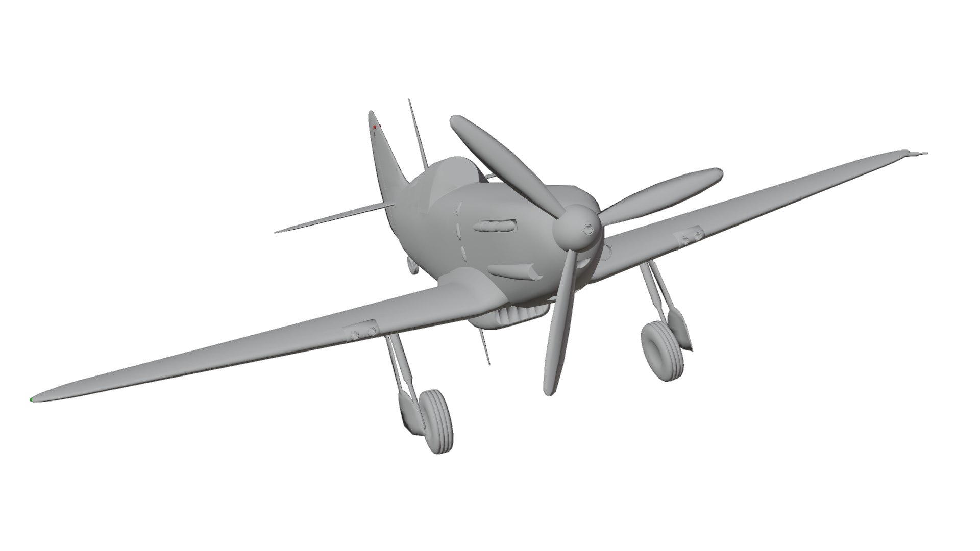 Dewoitine D 520 Fighter Model - TurboSquid 2236957