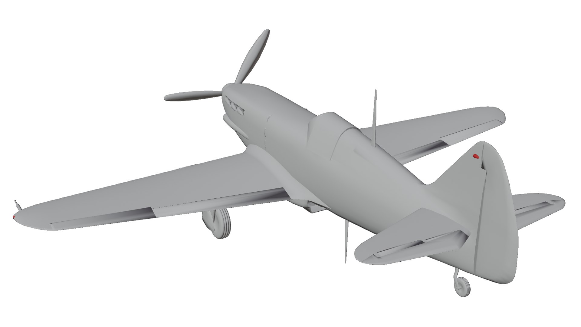 Dewoitine D 520 Fighter Model - TurboSquid 2236957