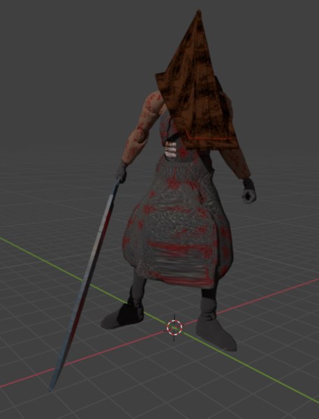 3D модель Pyramid Head - TurboSquid 2075366