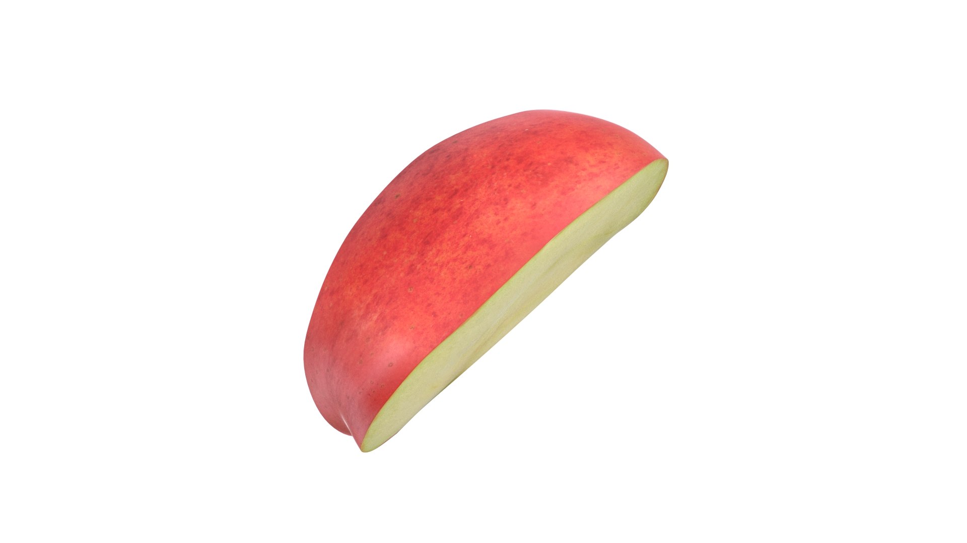 3D Model Realistic Apple Slice - TurboSquid 2211410