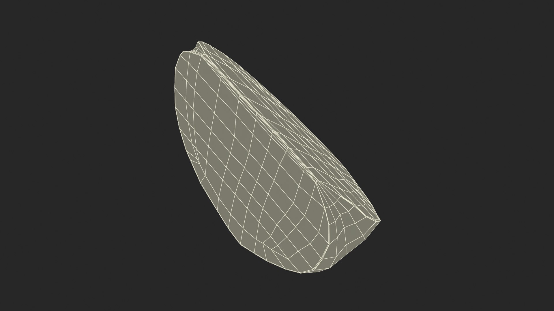 3D Model Realistic Apple Slice - TurboSquid 2211410