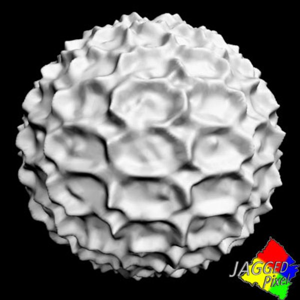 3d model pollen 8