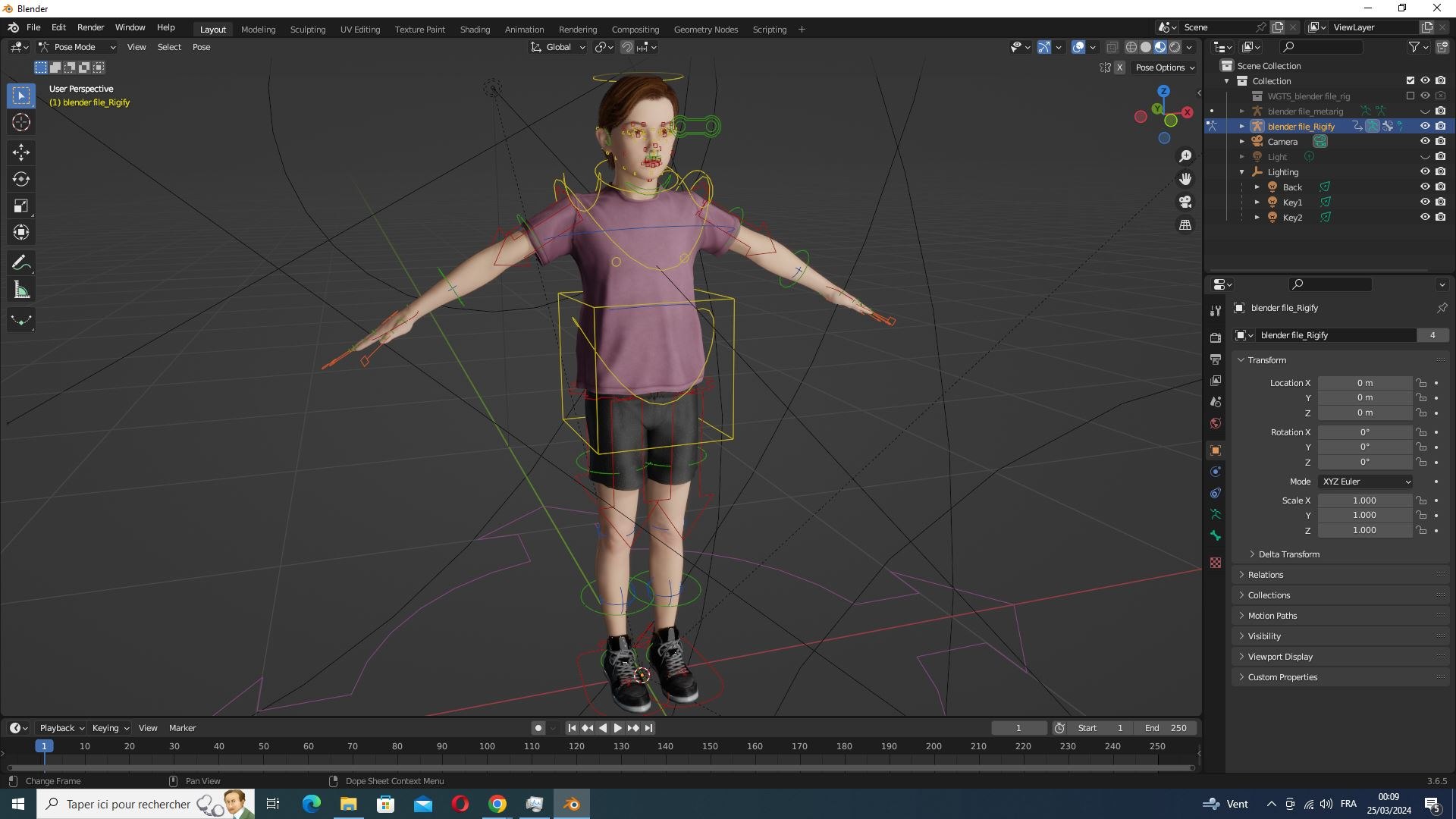 Sonu - Realistic Child With Beautiful Smile Kid Low-poly 3D Model ...