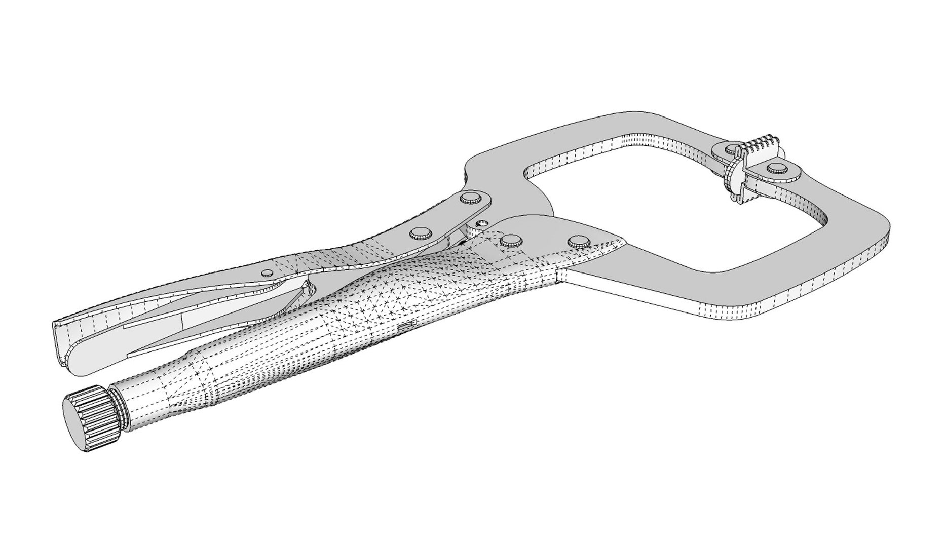 Locking Clamp 3D - TurboSquid 1665831