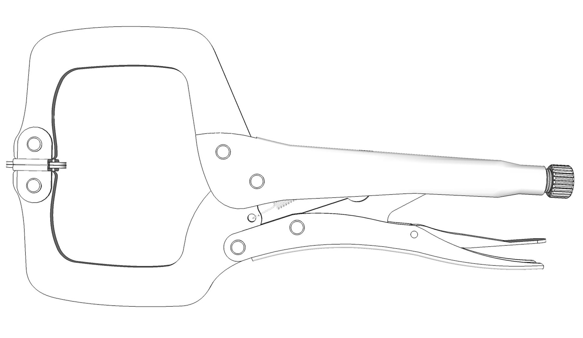 Locking Clamp 3D - TurboSquid 1665831