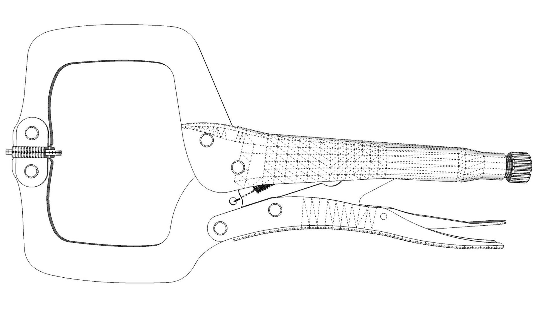 Locking Clamp 3D - TurboSquid 1665831