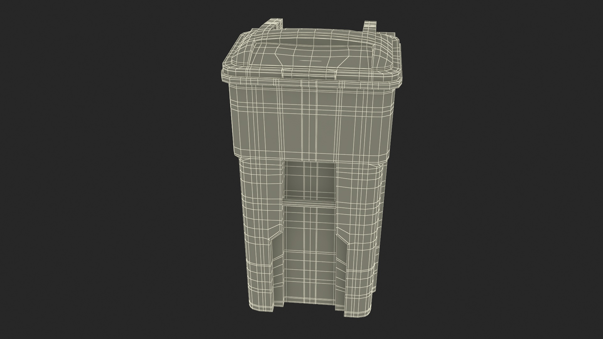 3D Residential Recycling Bin - TurboSquid 2220546