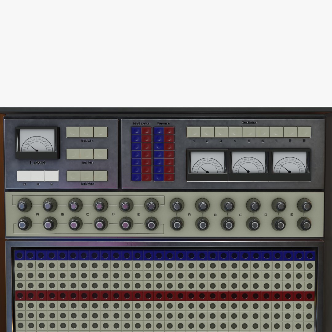 3D Retro Computer Model - TurboSquid 1553378