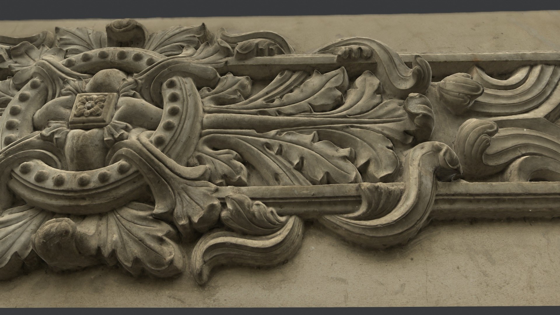 Obj Classic Wall Bas Relief