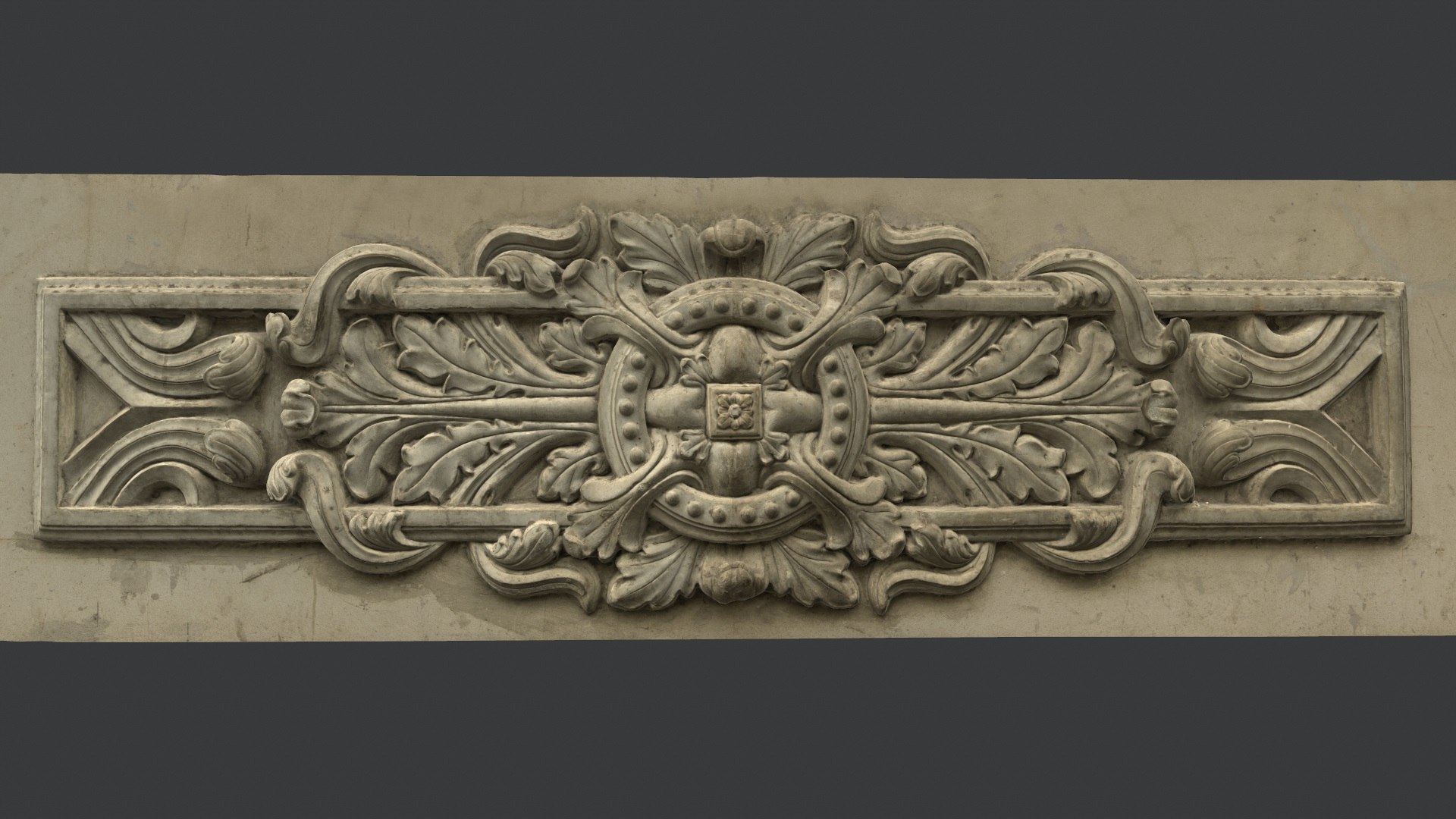 Obj Classic Wall Bas Relief