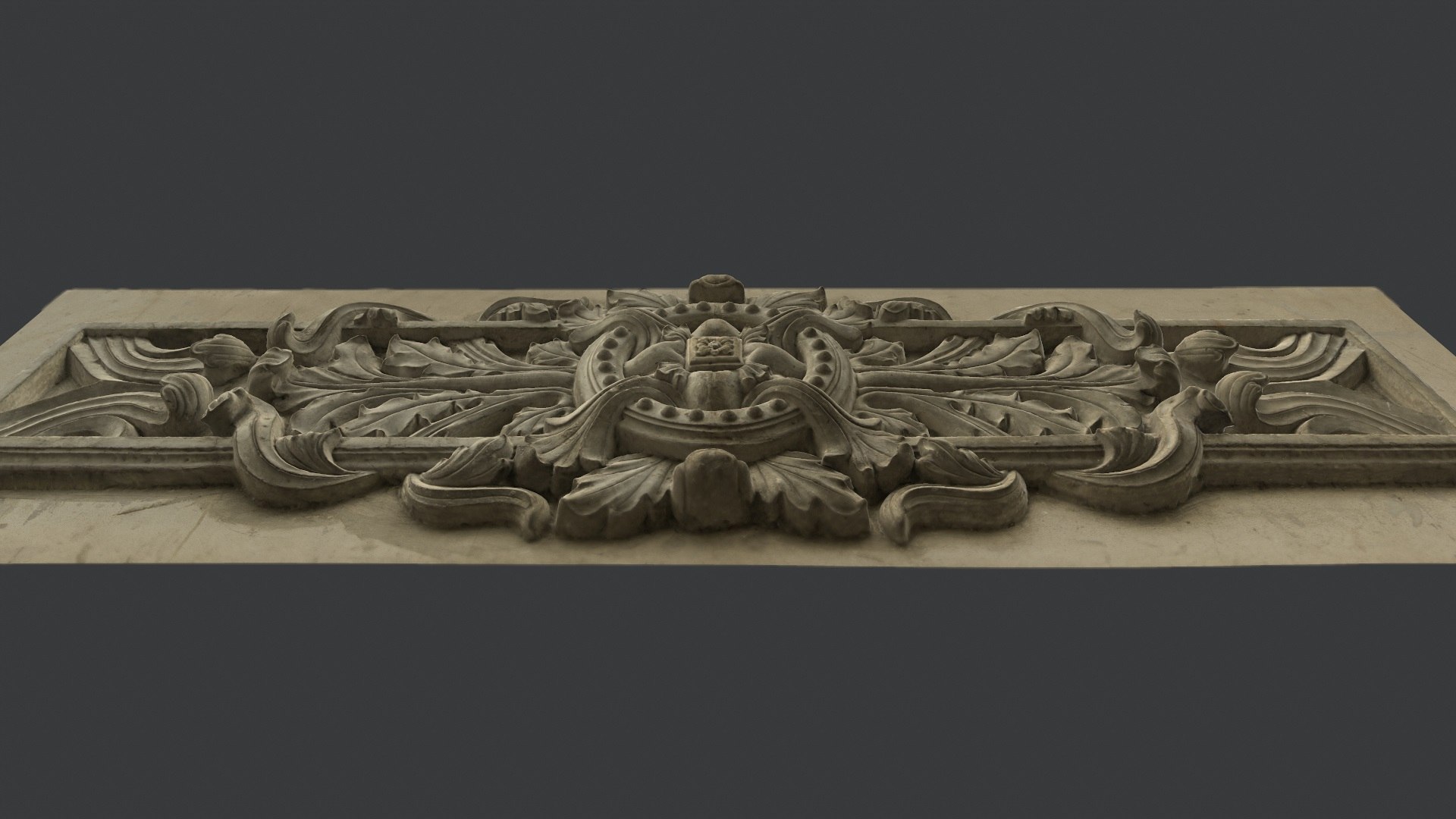 Obj Classic Wall Bas Relief