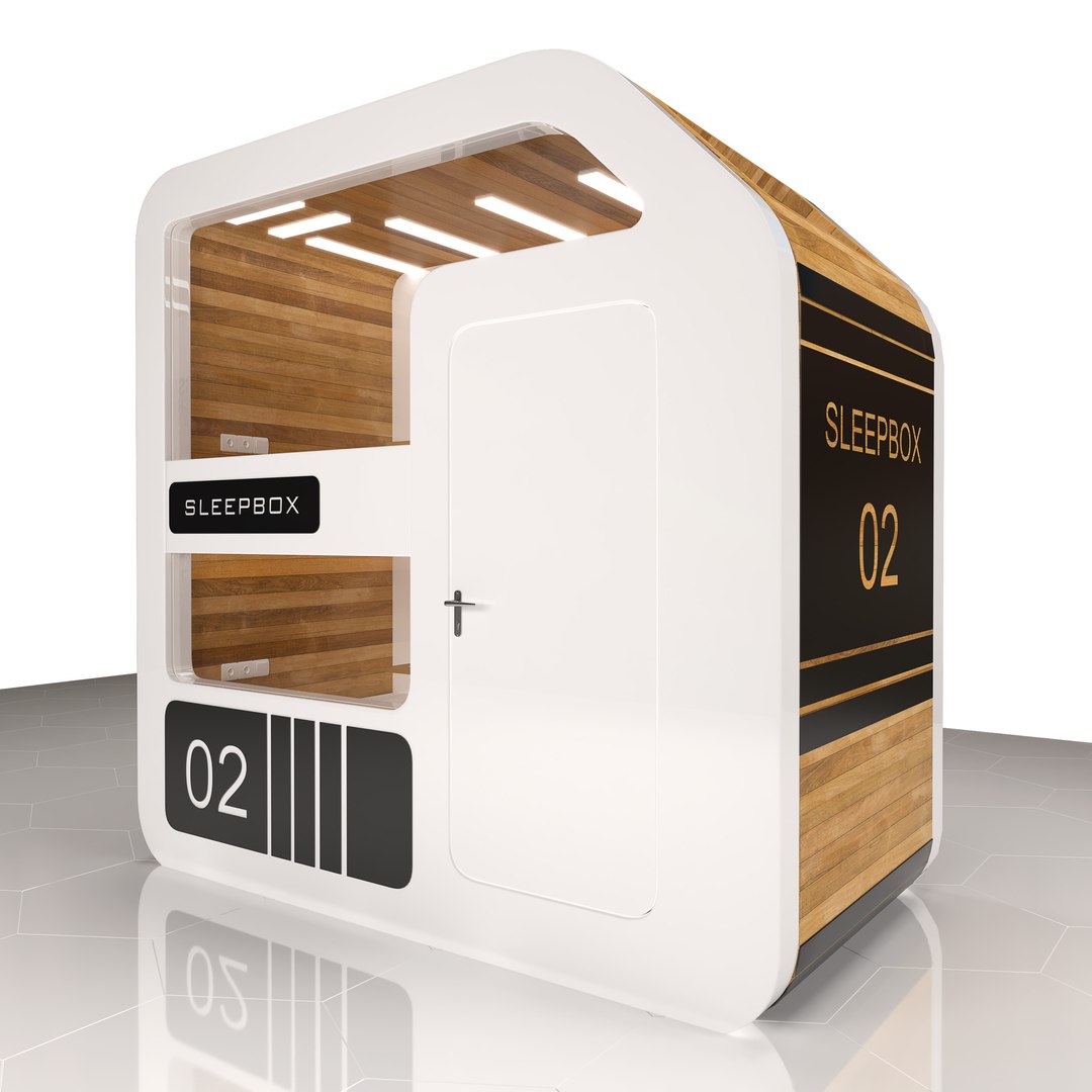 3D Sleepbox - TurboSquid 1273297