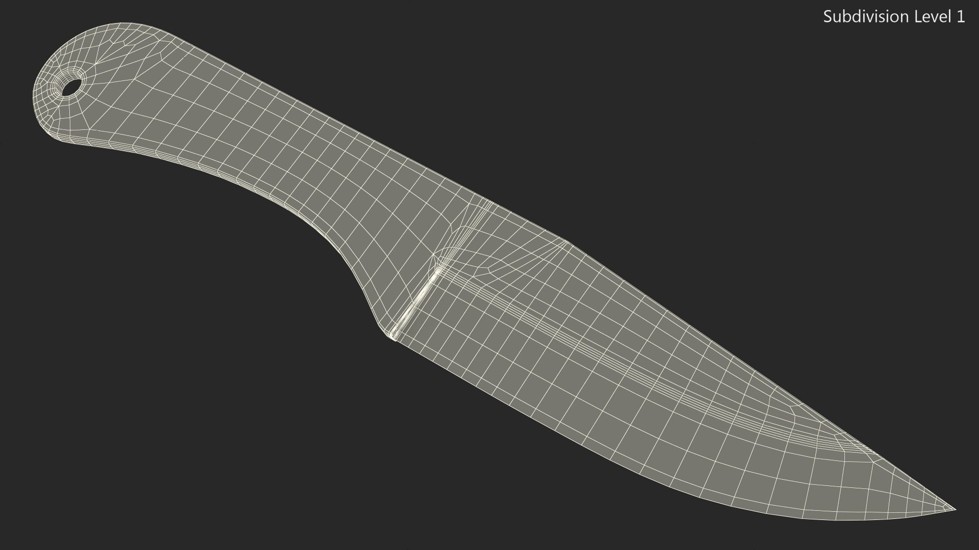 Fling Throwing Knife Old 3D Model - TurboSquid 2068848