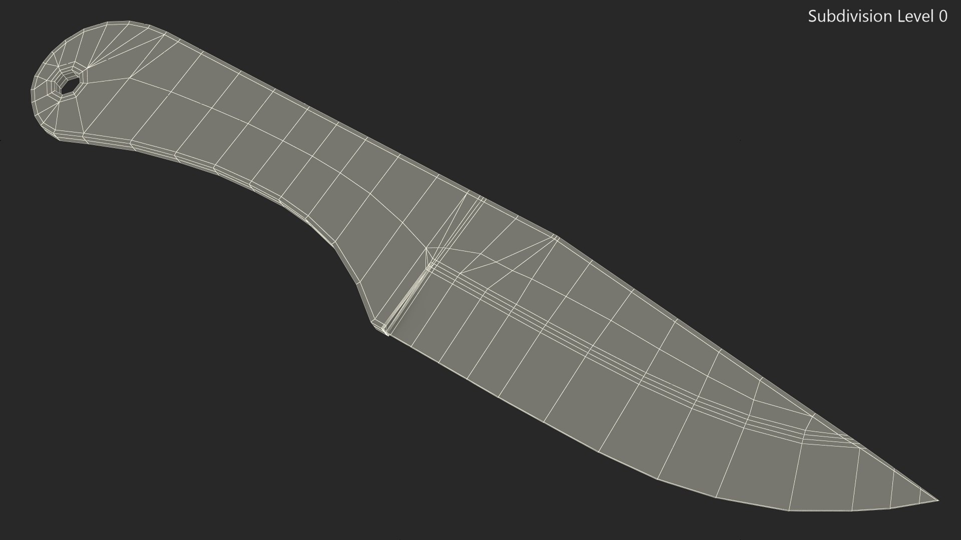Fling Throwing Knife Old 3D Model - TurboSquid 2068848