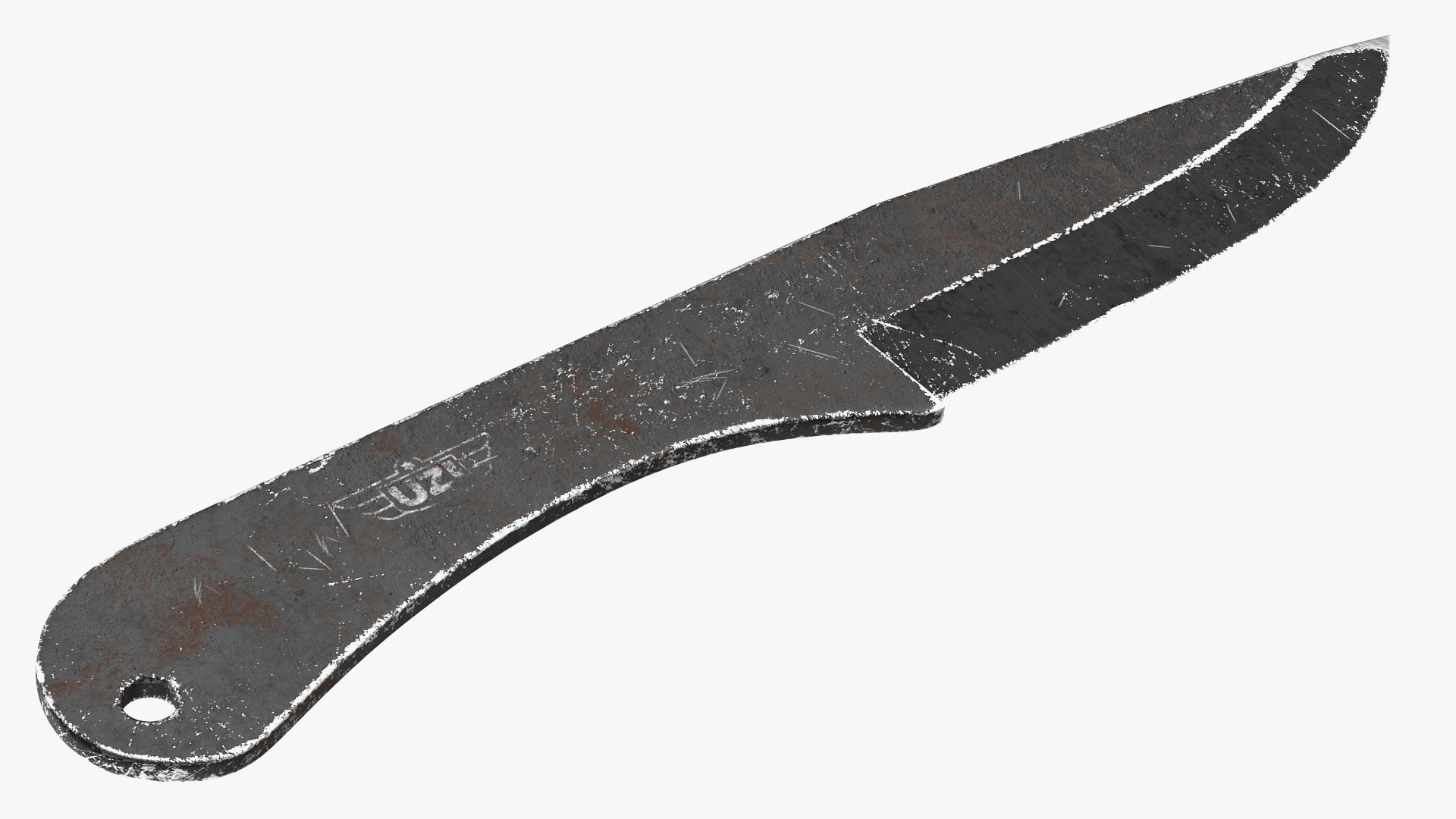 Fling Throwing Knife Old 3D Model - TurboSquid 2068848