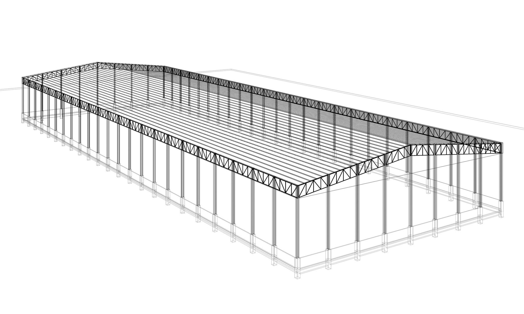 Warehouse With Clear Space 3D - TurboSquid 2036133