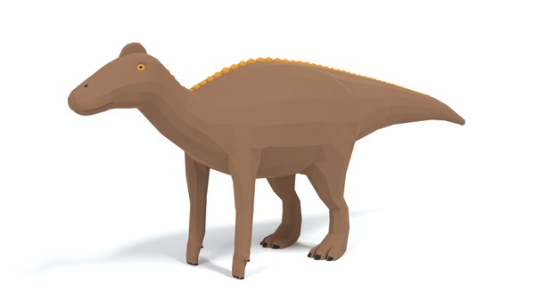 Low Poly Cartoon Edmontosaurus Dinosaur 3D model - TurboSquid 1784640