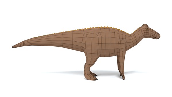 Low Poly Cartoon Edmontosaurus Dinosaur 3D model - TurboSquid 1784640