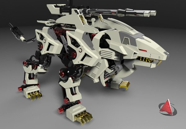 3d zoid zoids model