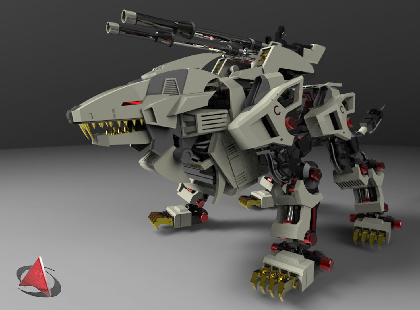 3d Zoid Zoids Model