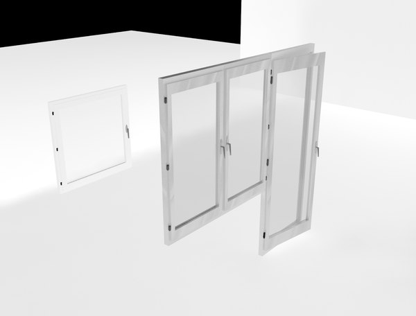 3d window model