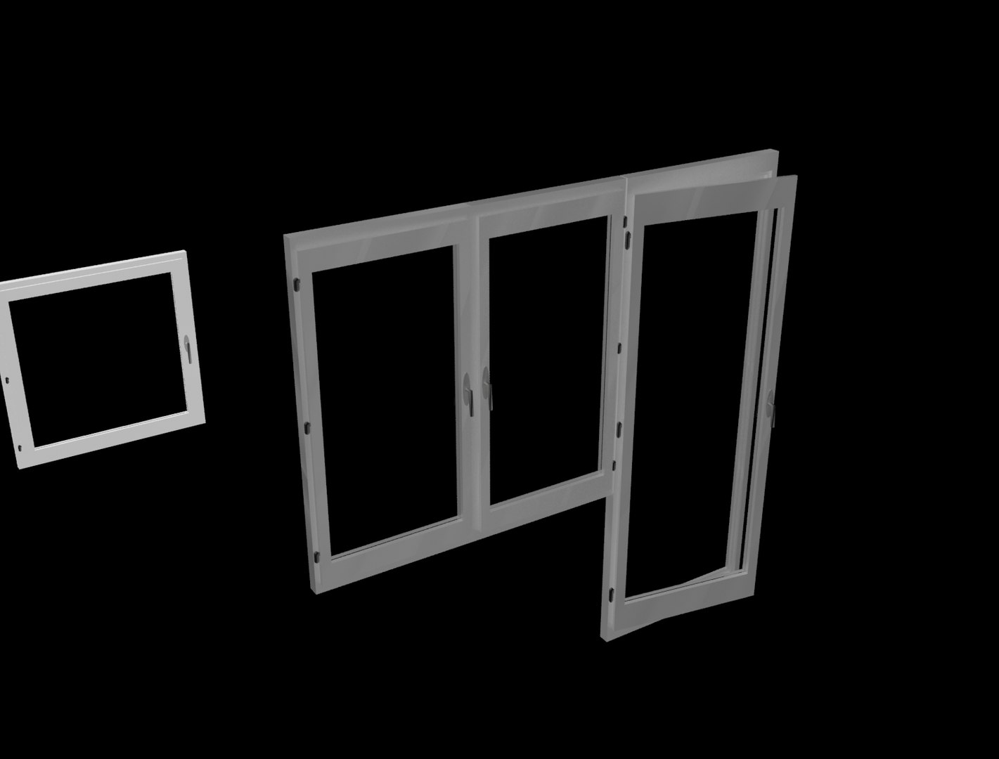 3d Window Model