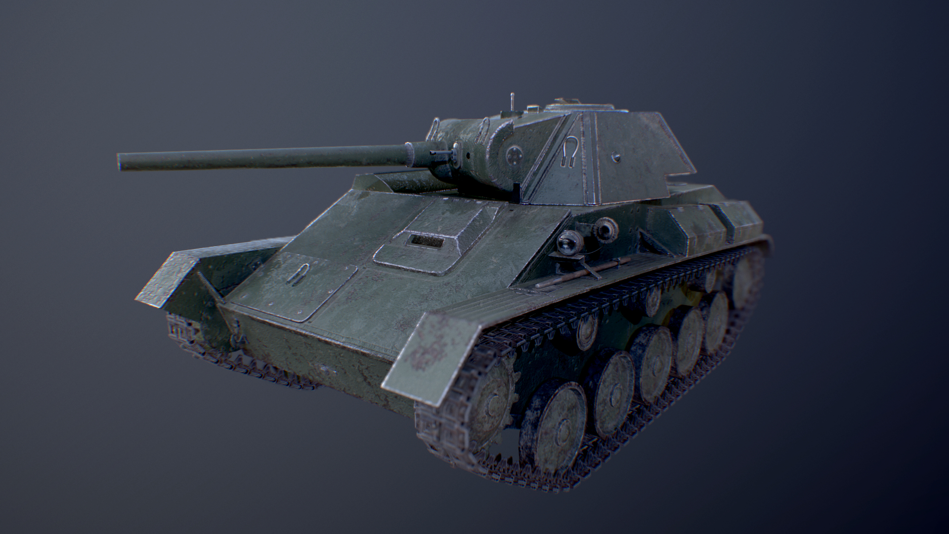 3D model ussr tank t-70 - TurboSquid 1268601