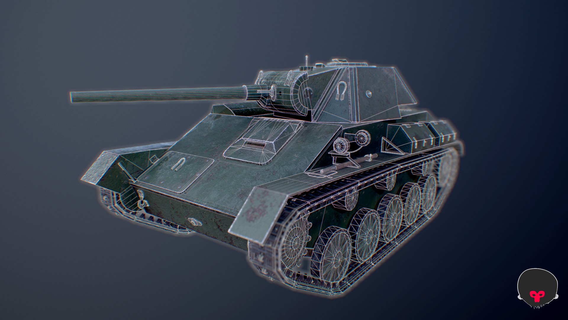 3D model ussr tank t-70 - TurboSquid 1268601