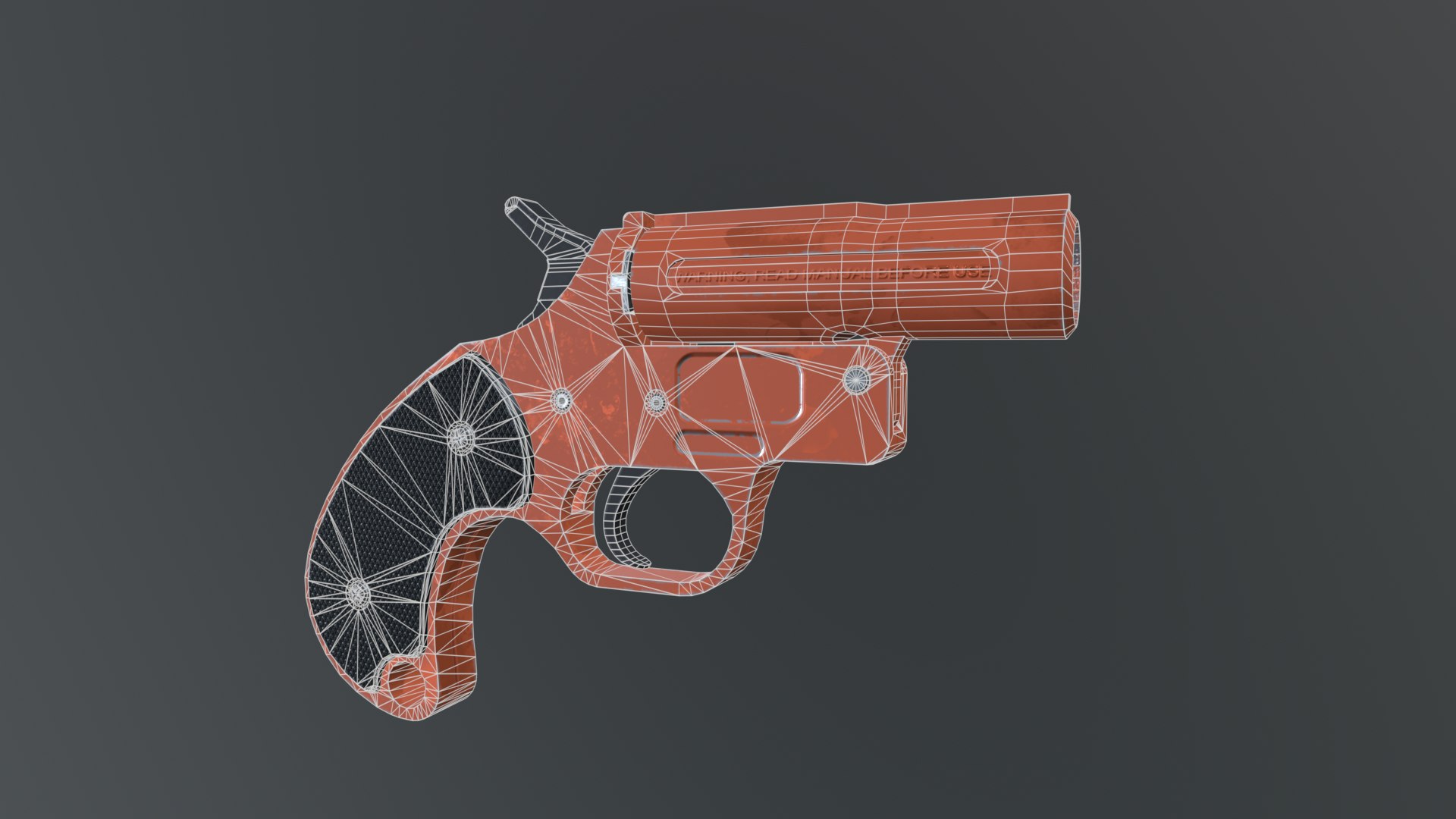 3D Model Flare Gun - TurboSquid 2255630