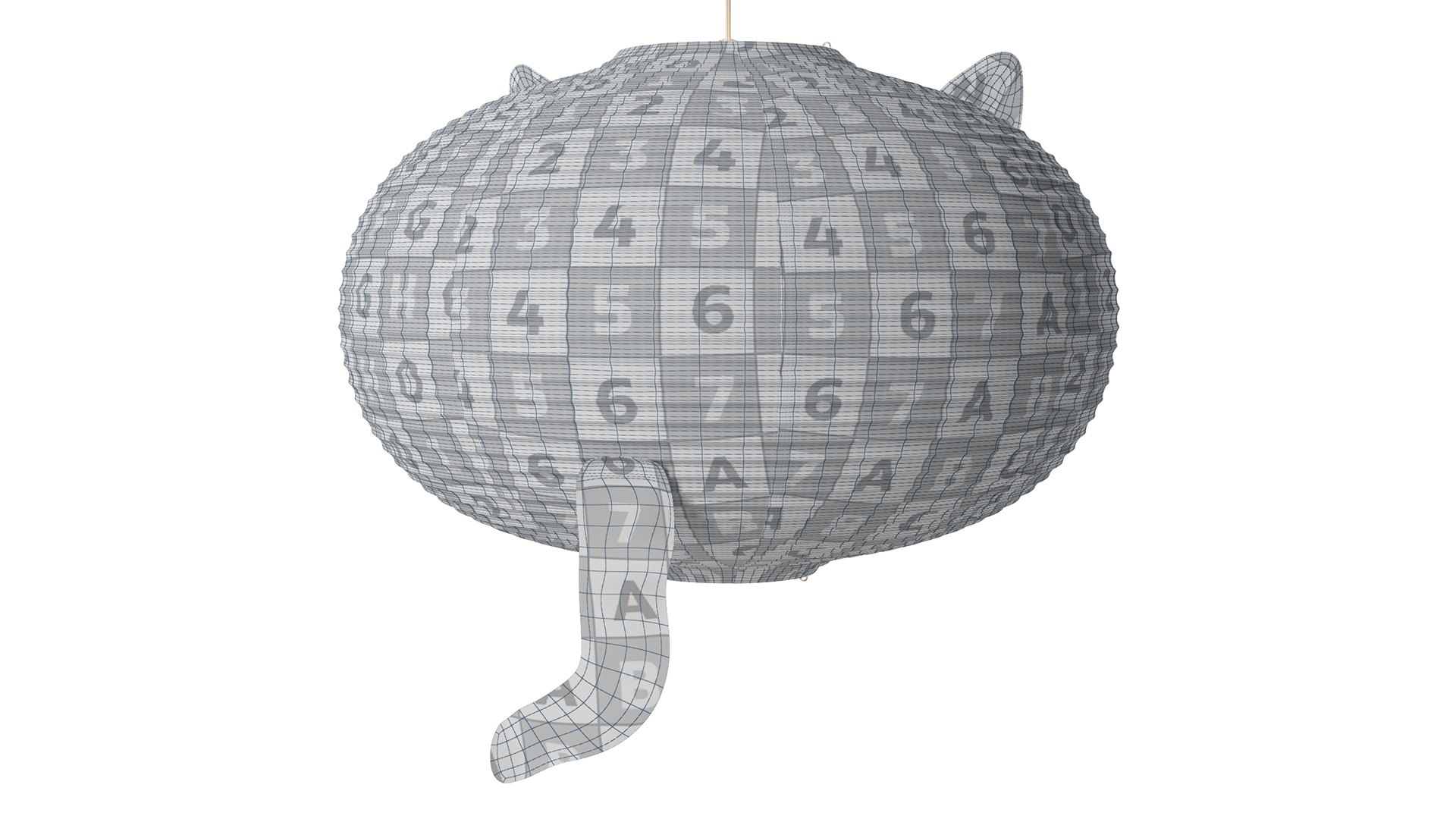 3D Model HM Home Fox Paper Lamp Shade - TurboSquid 2195289