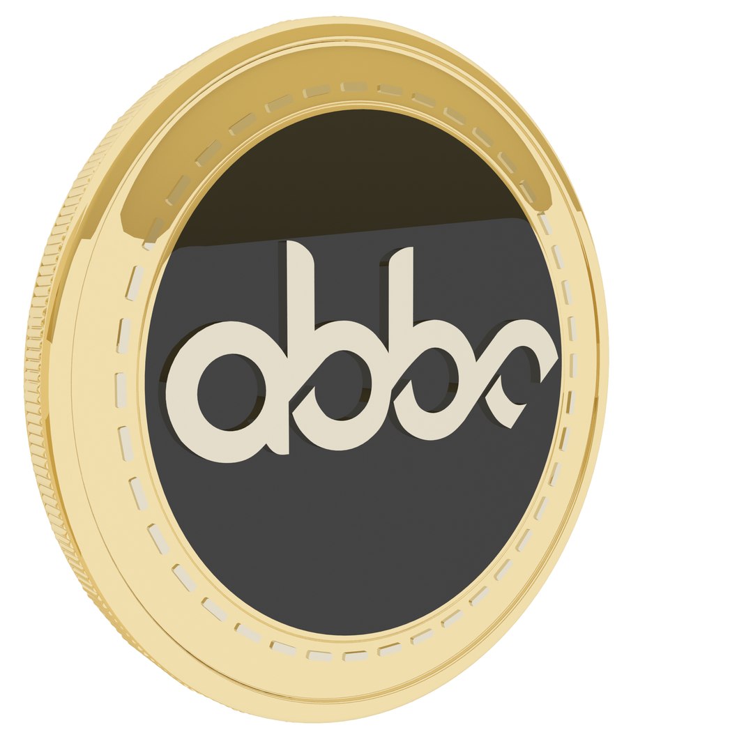 Abbc Cryptocurrency Gold Coin 3D Model - TurboSquid 1765046