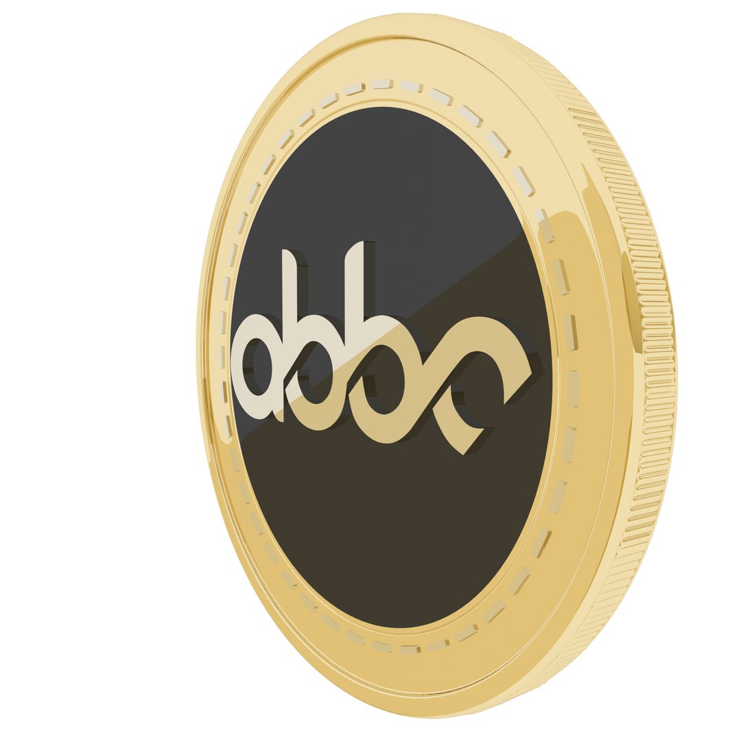 Abbc Cryptocurrency Gold Coin 3D Model - TurboSquid 1765046