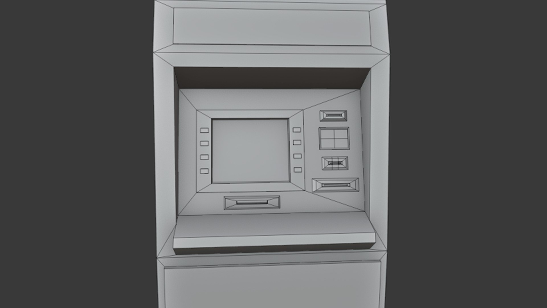 ATM Cash Machine 3D - TurboSquid 1753930