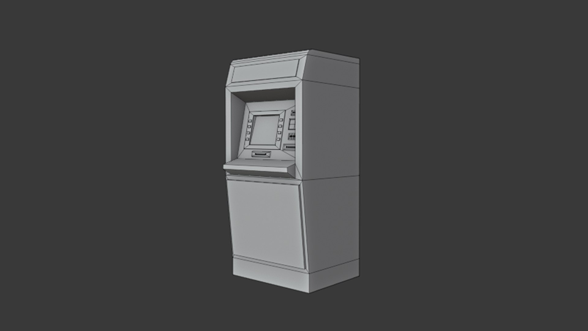 ATM Cash Machine 3D - TurboSquid 1753930