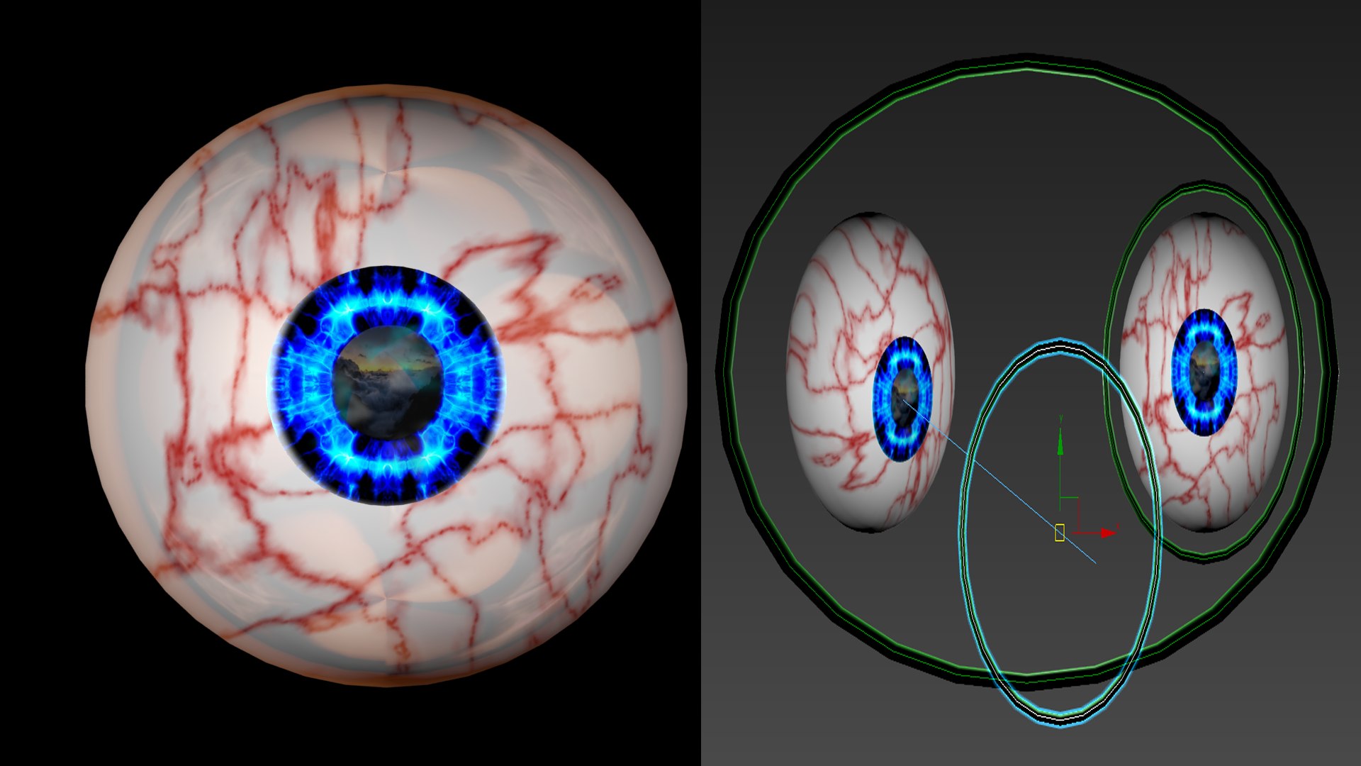 Free rigged eyeballs 3D model - TurboSquid 1593417