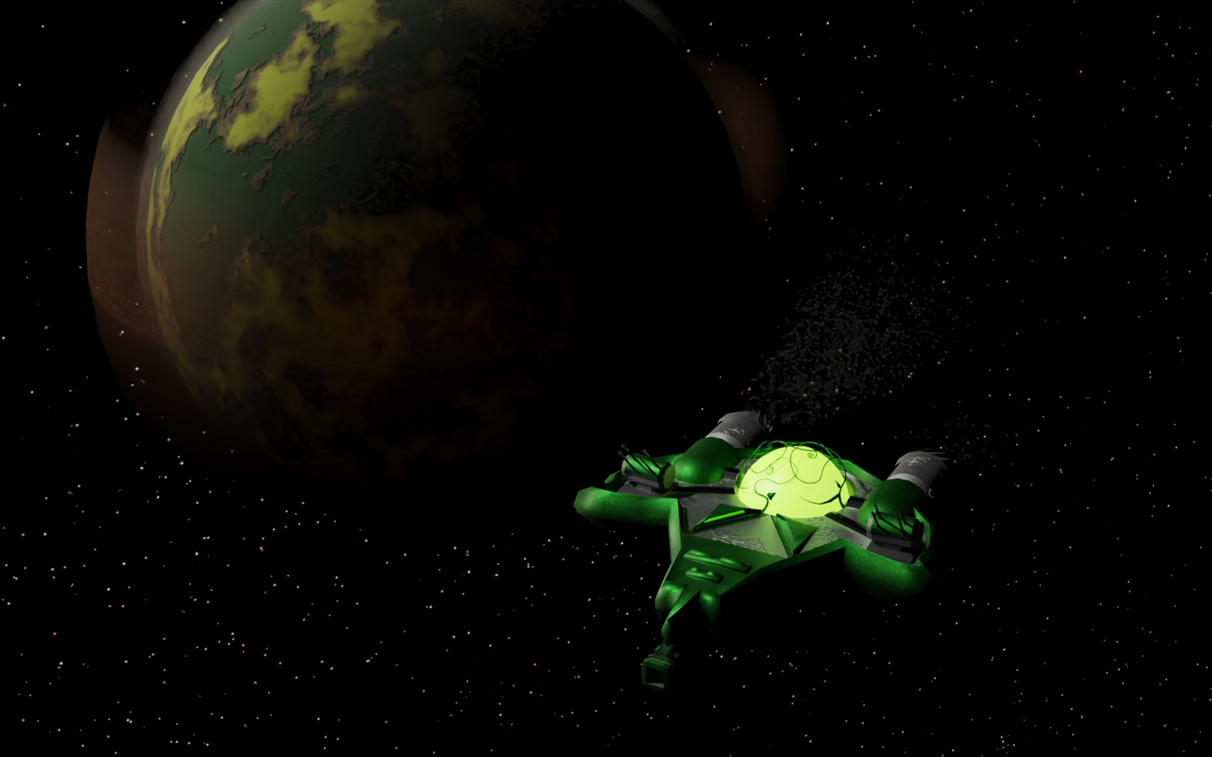 3D Arborec Destroyer - TurboSquid 1795226