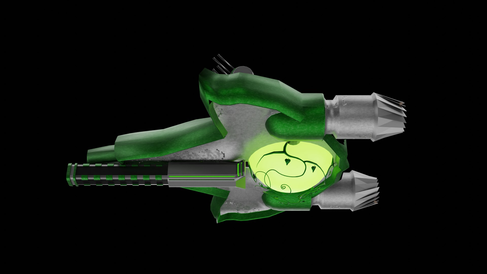 3D Arborec Destroyer - TurboSquid 1795226