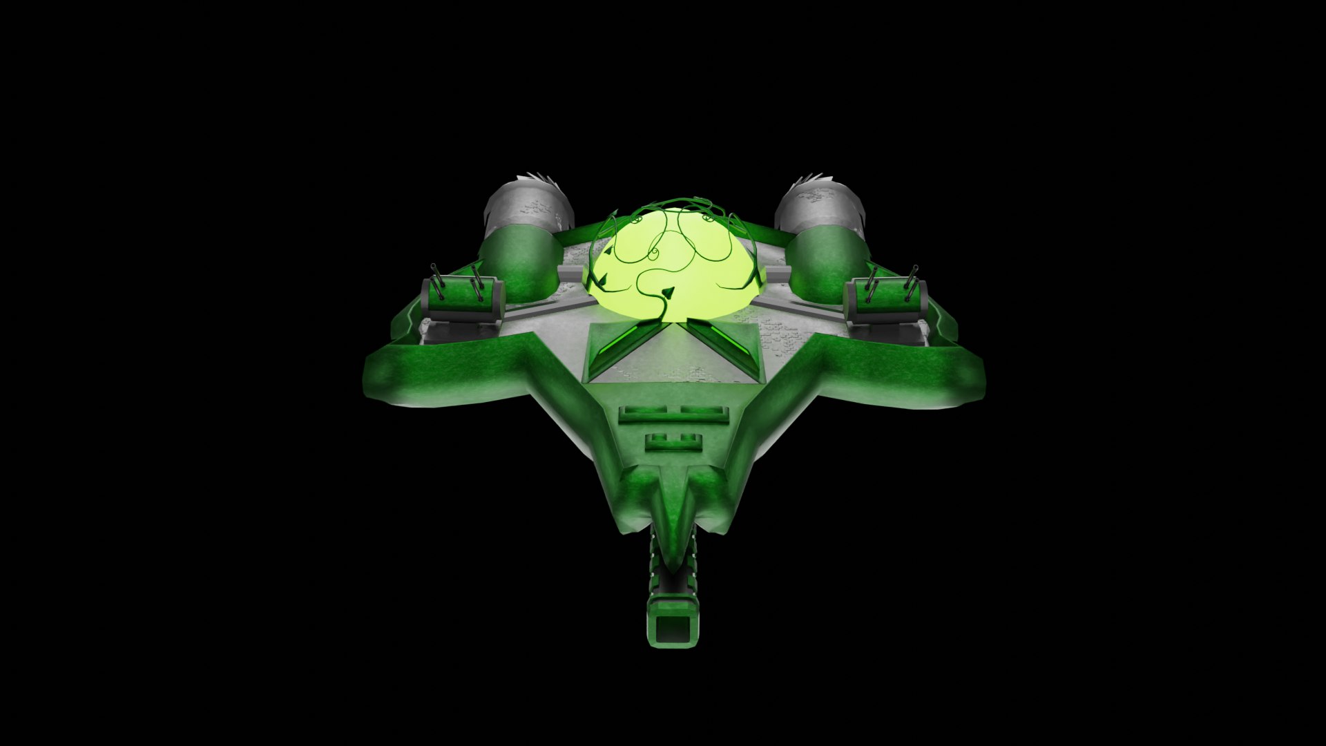 3D Arborec Destroyer - TurboSquid 1795226