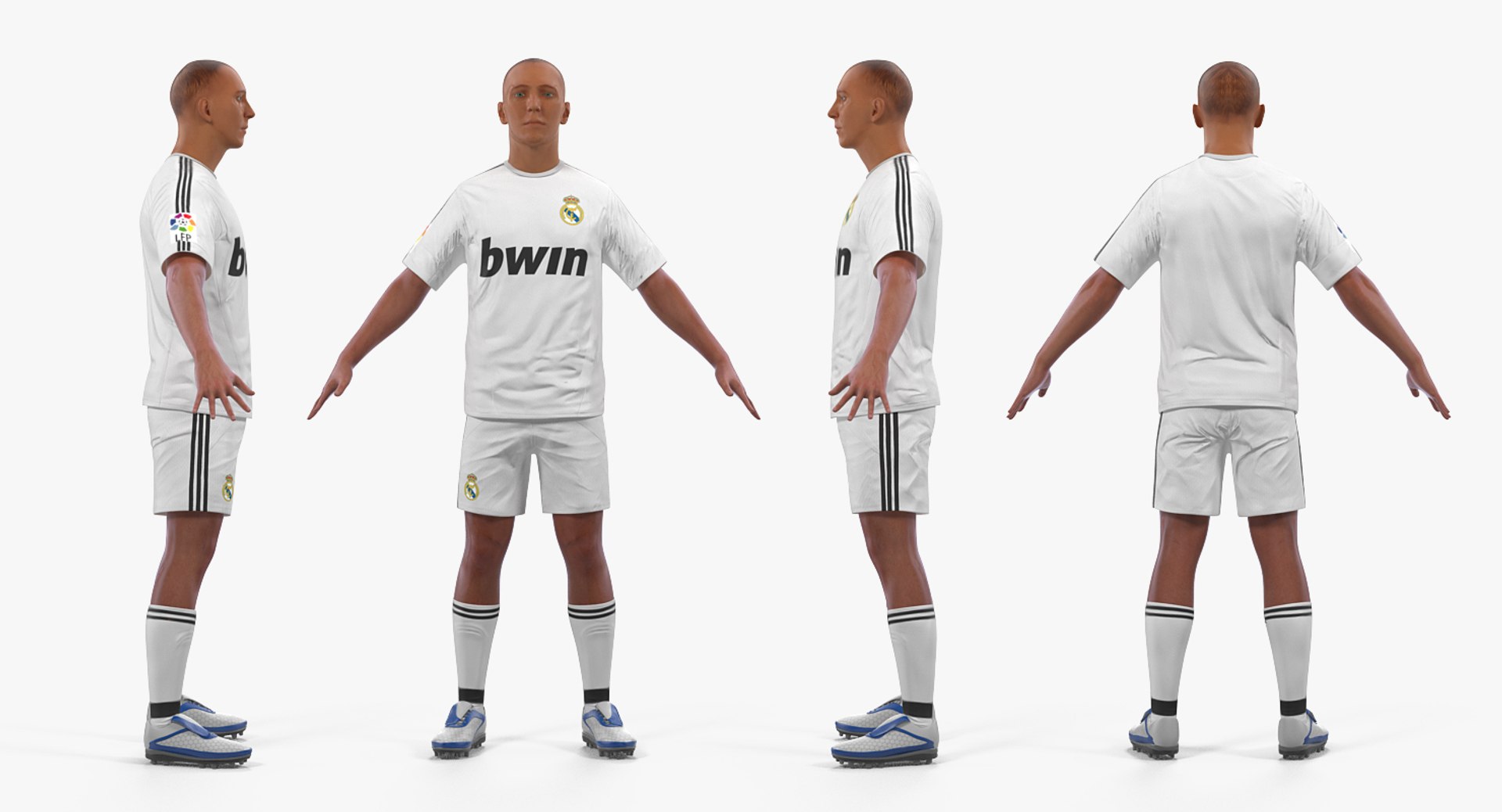 3D Model Soccer Football Player Real - TurboSquid 1312009