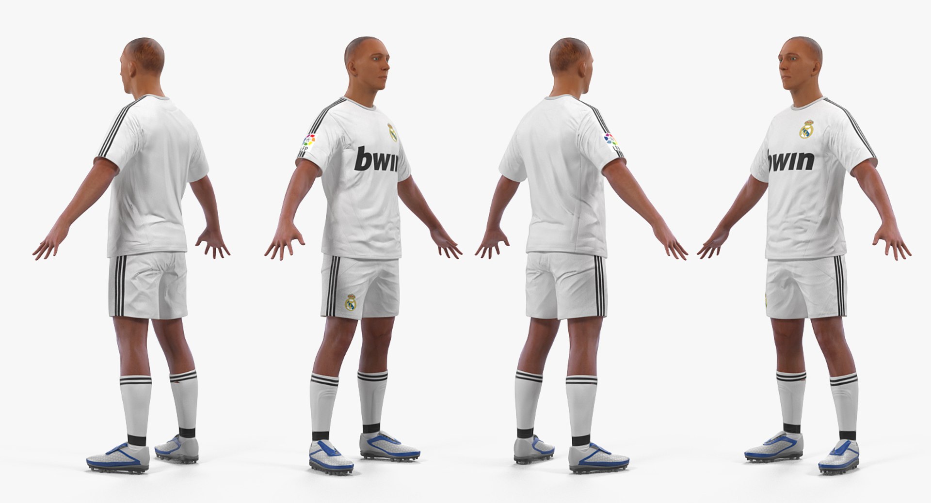3D Model Soccer Football Player Real - TurboSquid 1312009