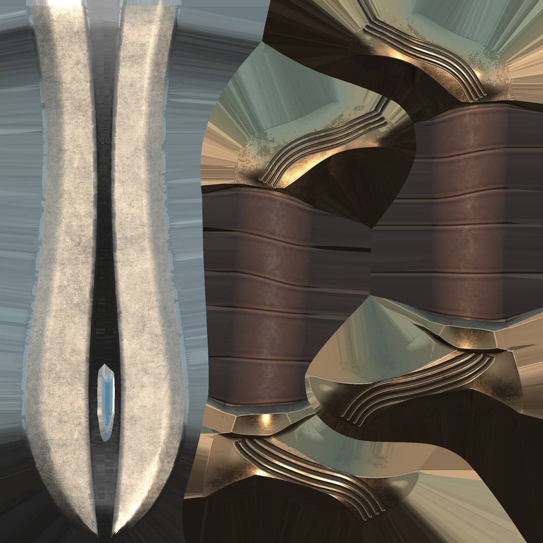 Spartan Xiphos Blade Sword 3D - TurboSquid 1998603
