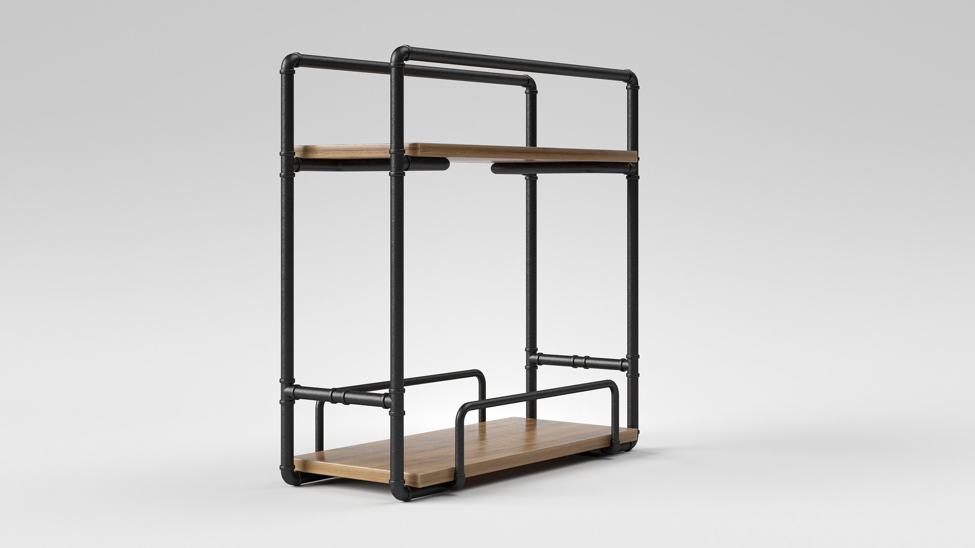 3D Model Realistic Rack Pipes - TurboSquid 1587148