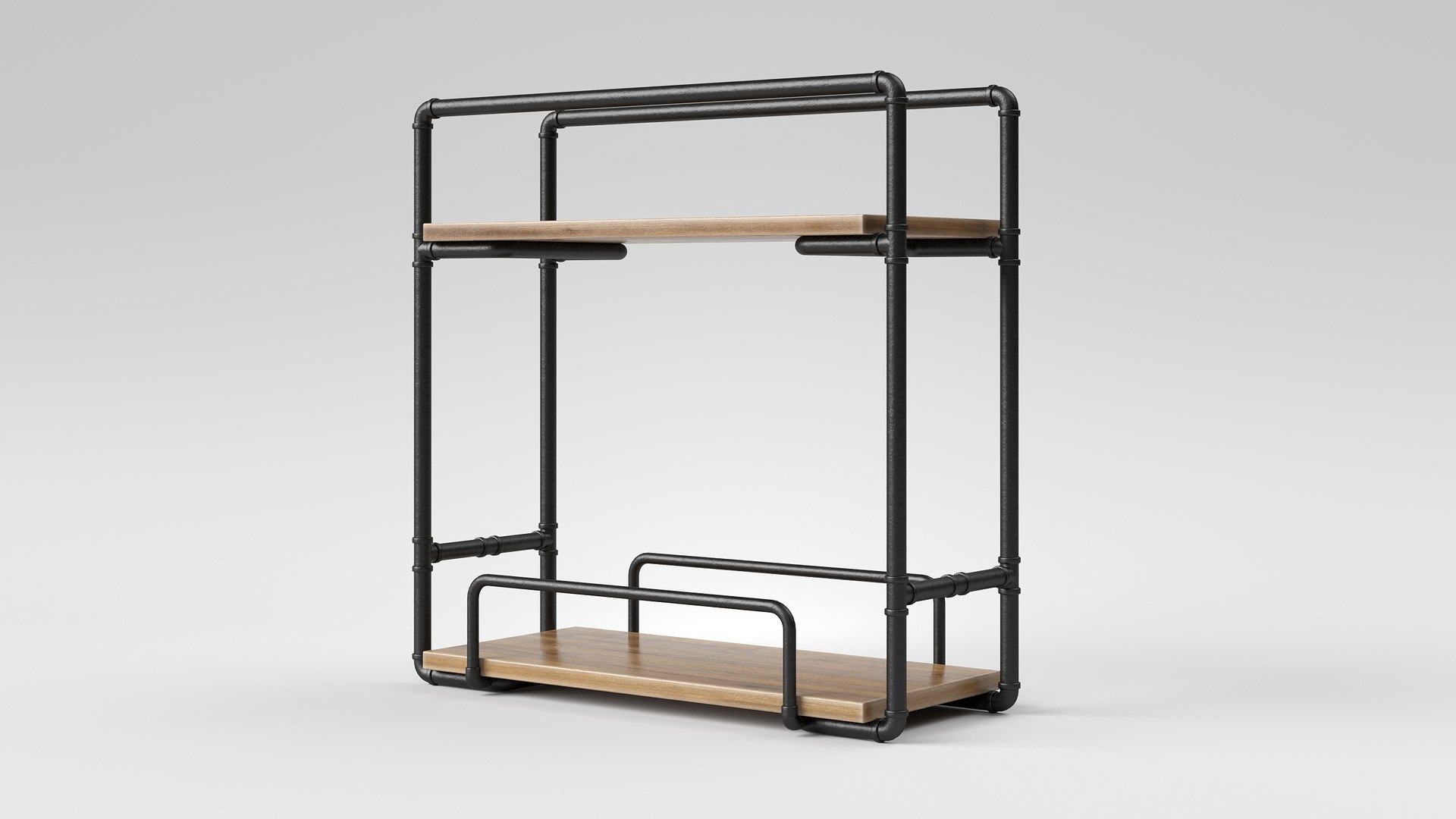 3D Model Realistic Rack Pipes - TurboSquid 1587148