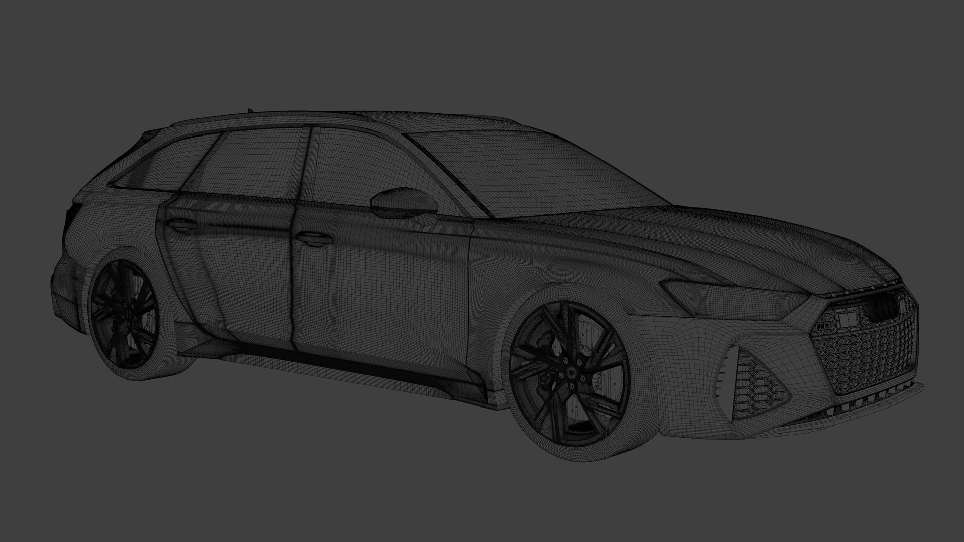 3D Audi - TurboSquid 1704934
