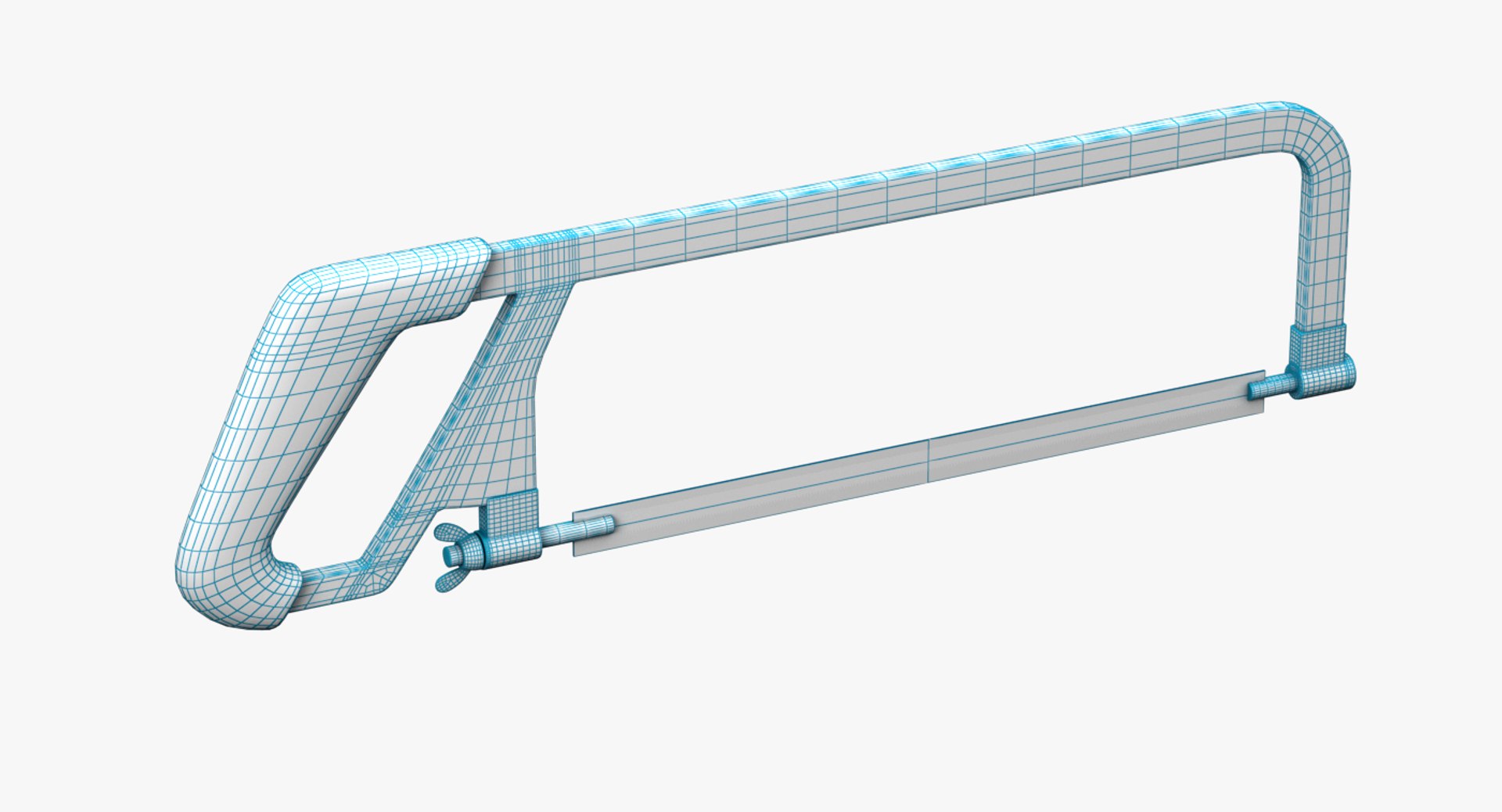 Hack Saw 3D Model - TurboSquid 1178551