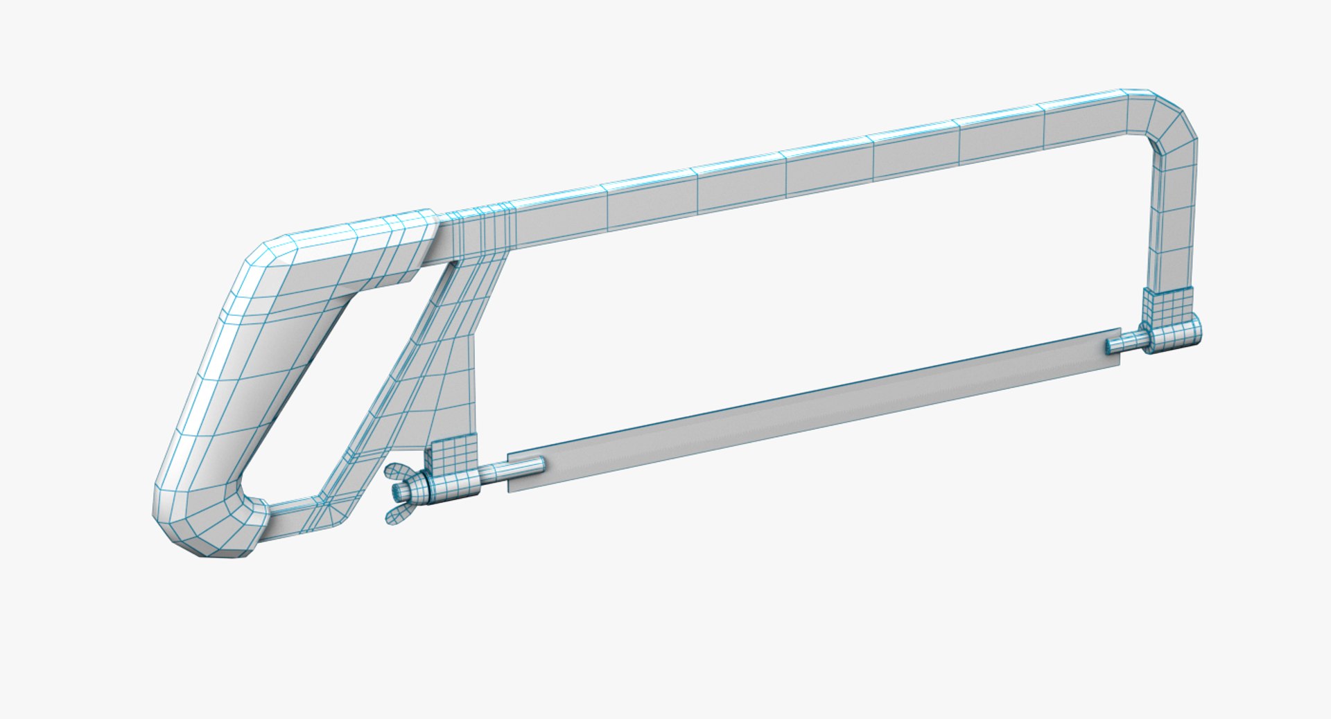 Hack Saw 3D Model - TurboSquid 1178551