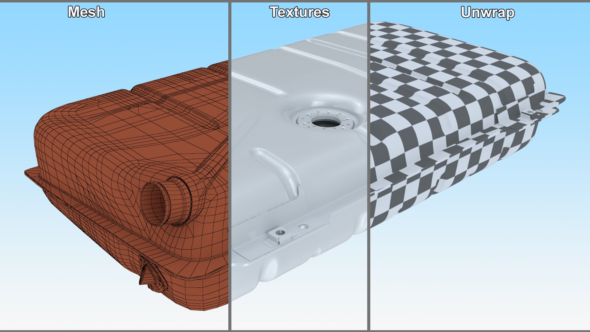Car Gas Tank model - TurboSquid 1964733